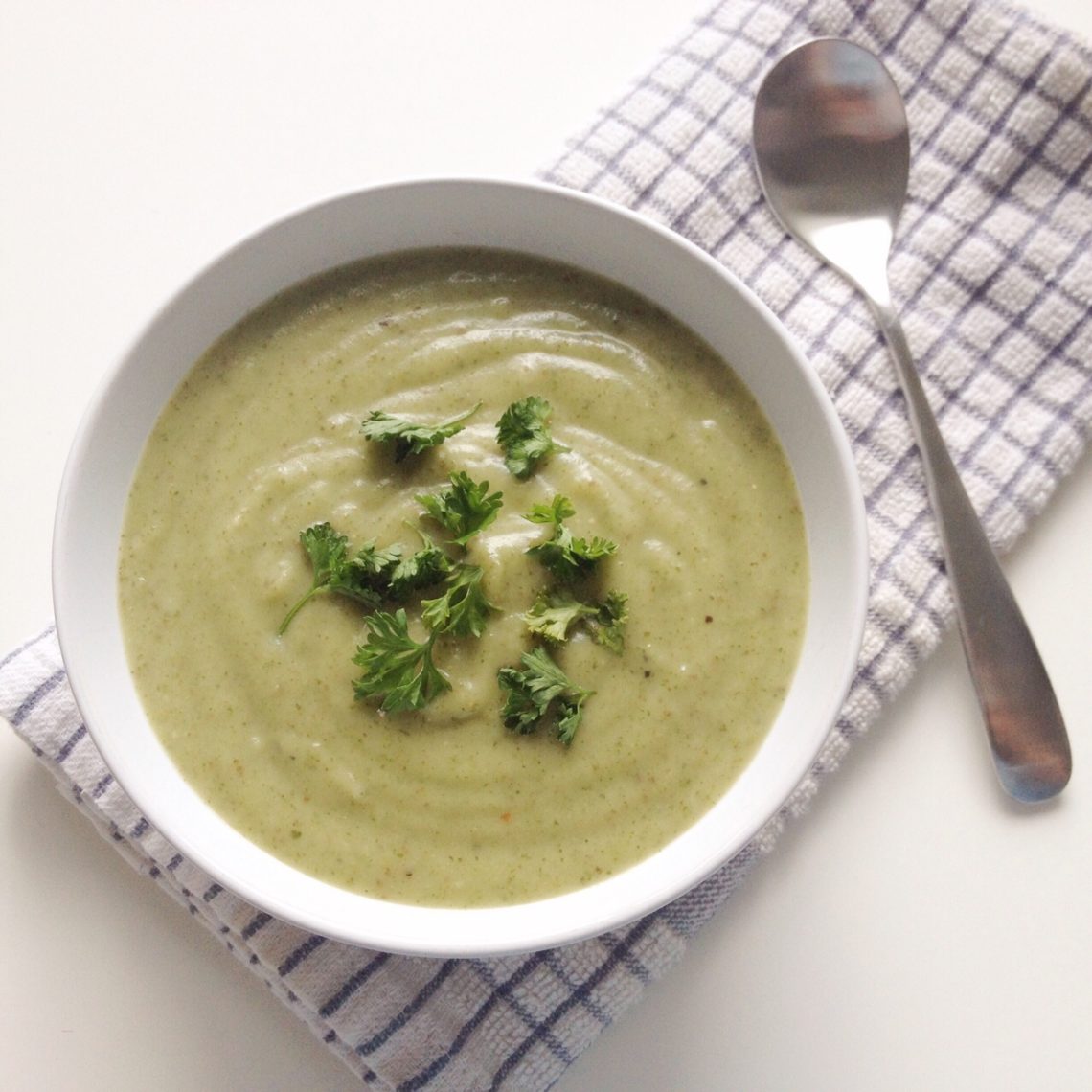 Parsley & Potato Soup - Waz Wu