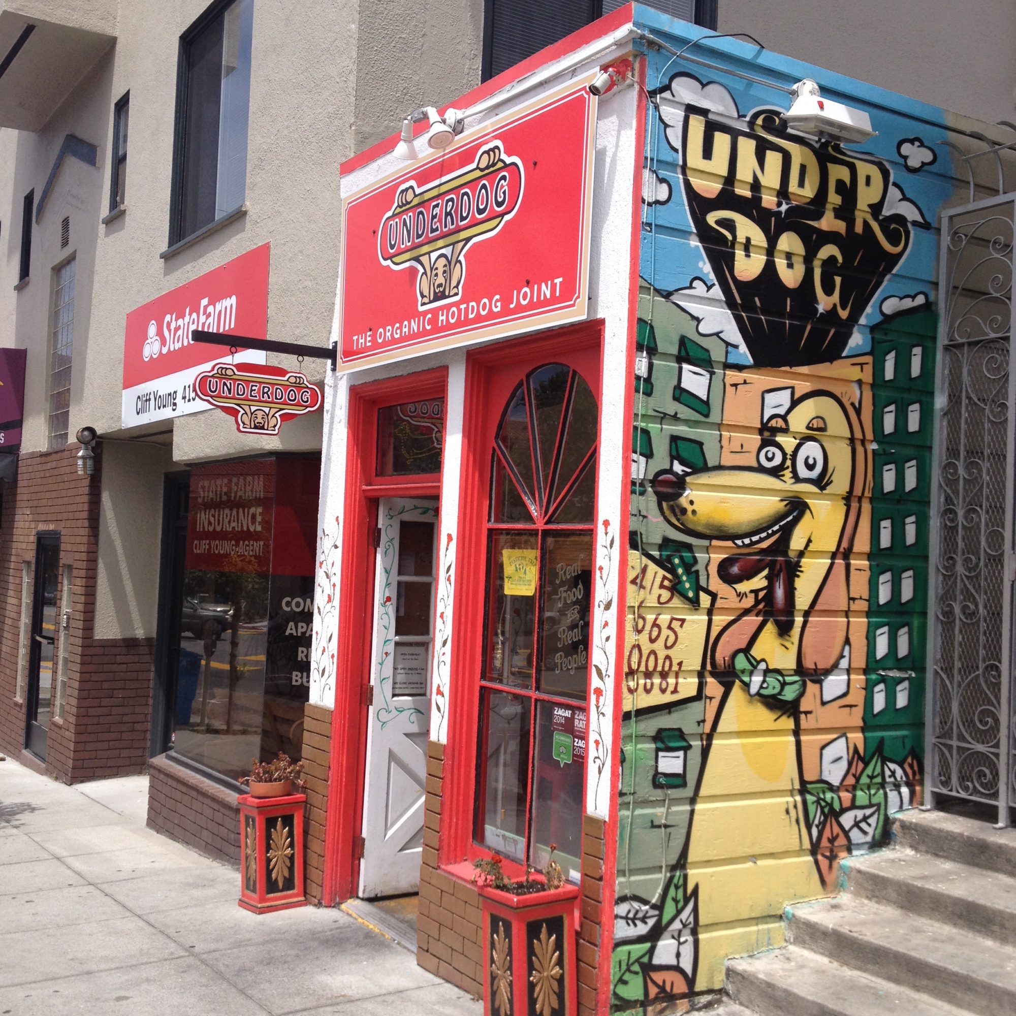 Underdog, Vegan & Vegetarian Hot Dogs, Inner Sunset, San Francisco - by ...