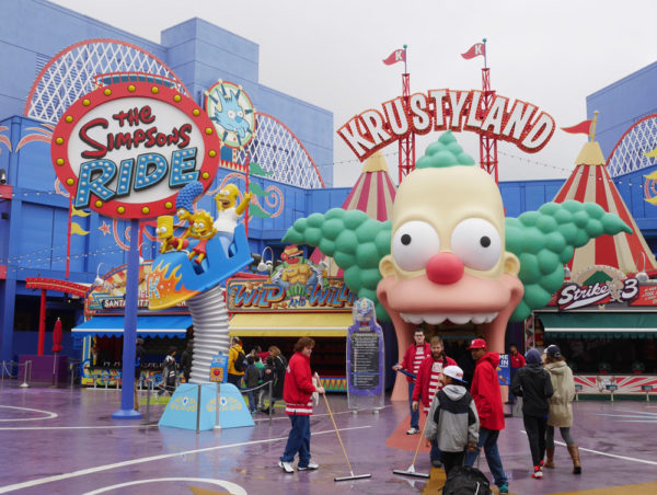The Simpsons Ride, Universal Studios Hollywood - Waz Wu