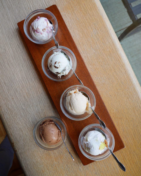 Salt & Straw - Vegan Ice Cream Flight - Waz Wu