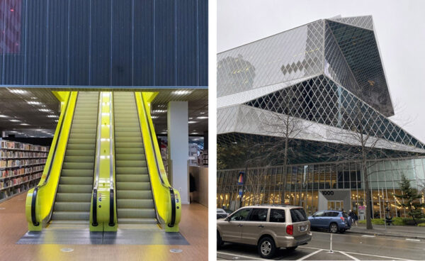 seattle-public-library-escalator - Waz Wu